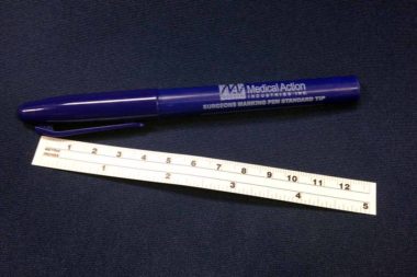Surgical Skin Marker W/ruler Standard Tip Sterile – Sacor Inc.
