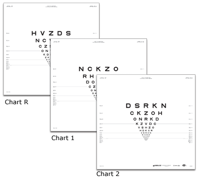 ETDRS Chart 1, 2, or R Original (2m) – Sacor Inc.