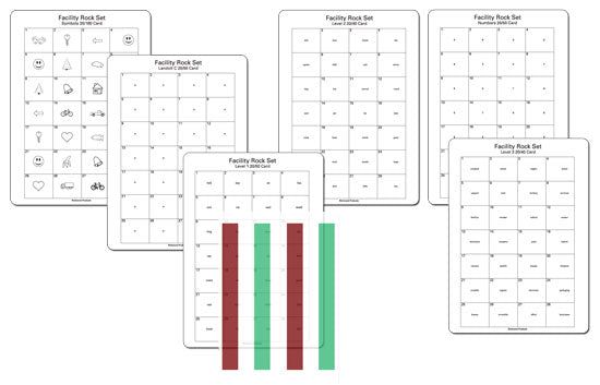 Facility Test Set(6 Cards,Vergence Prism, Flipper, Red/Green Sheet and ...